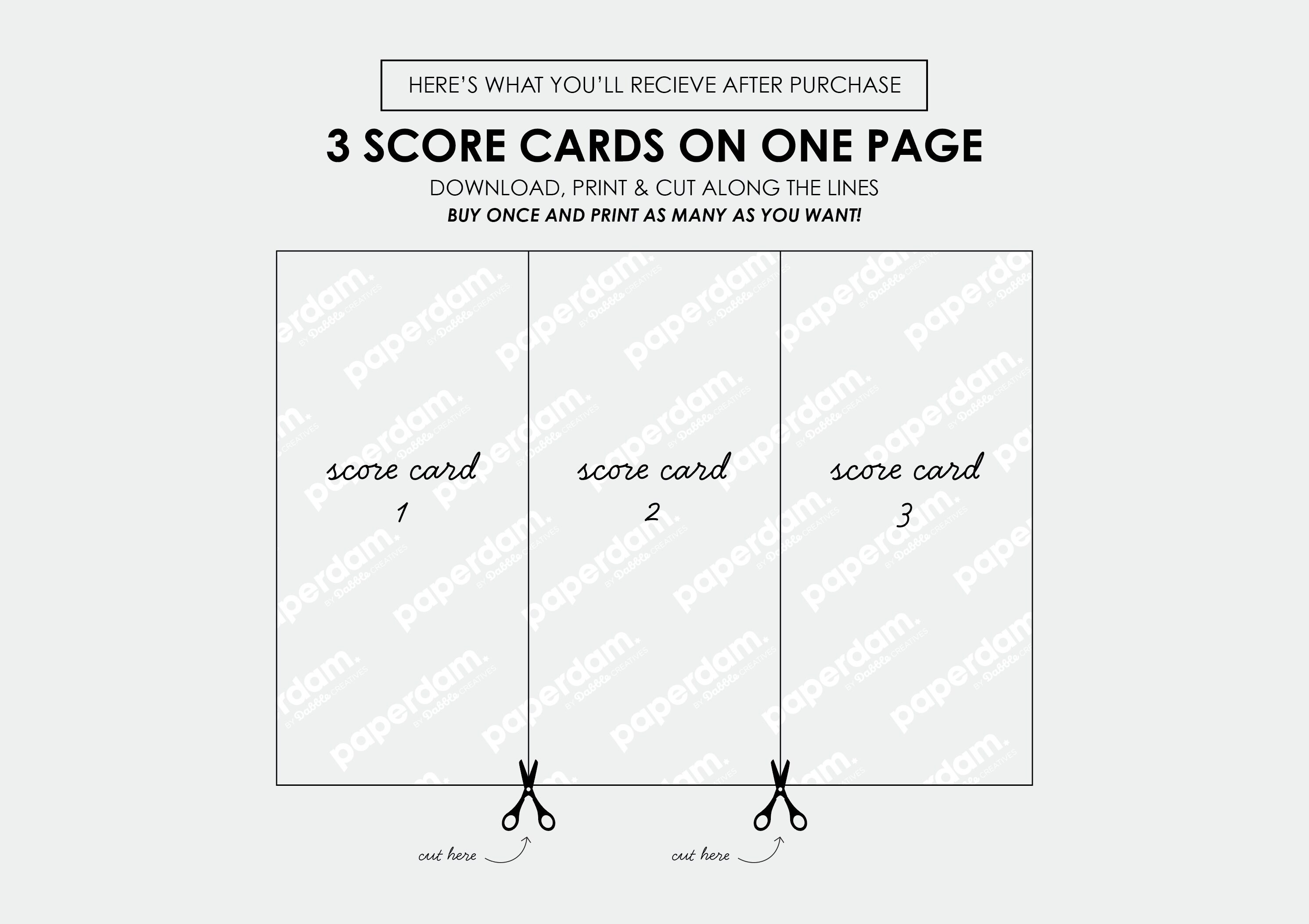 BBQ Printable Score Sheets! Host Your Own Cooking Competition! - Etsy