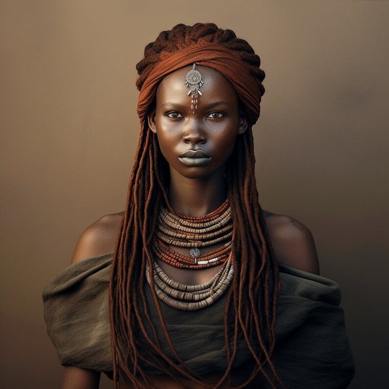 Namibian Woman Portrait - Etsy