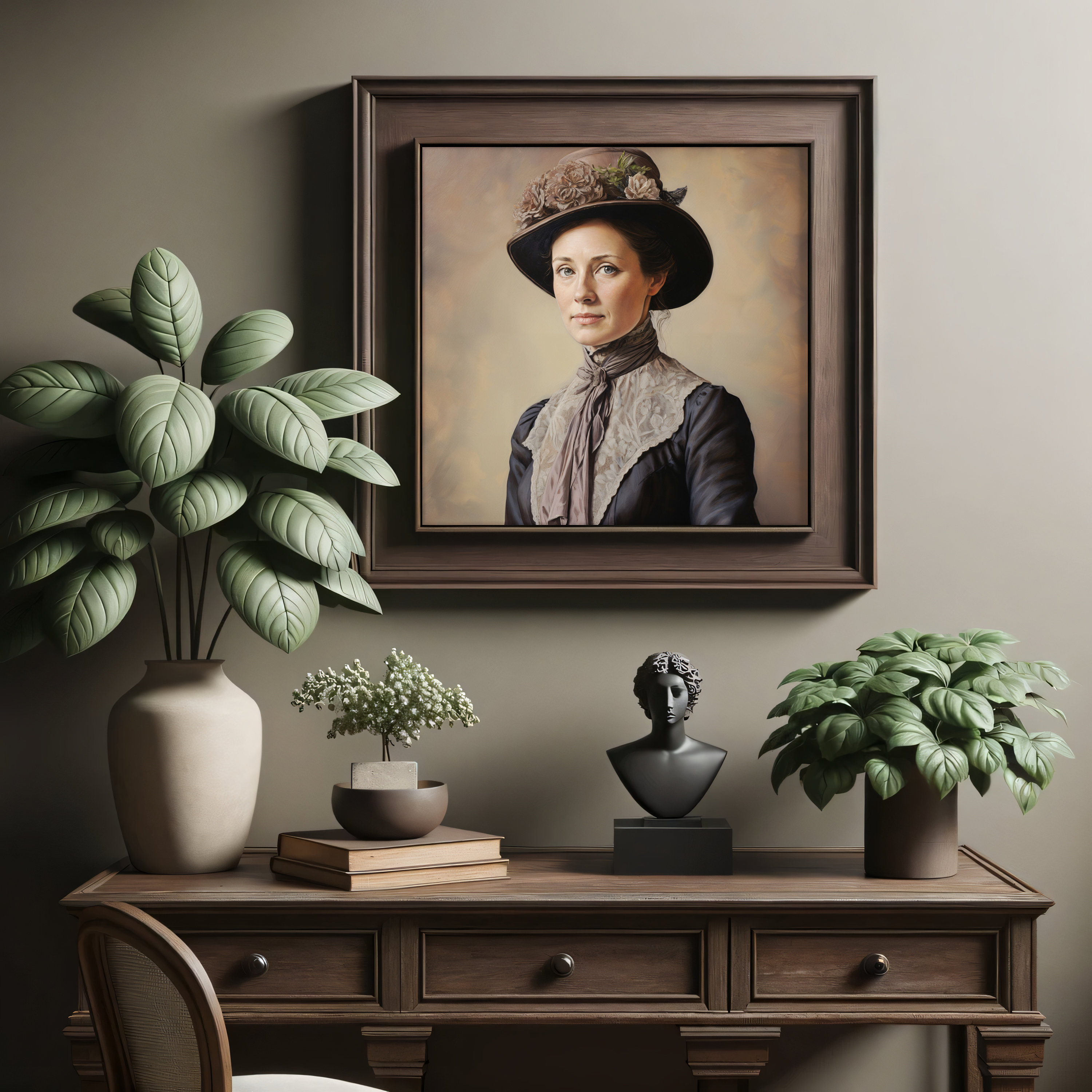 Victorian Woman Portrait - Etsy