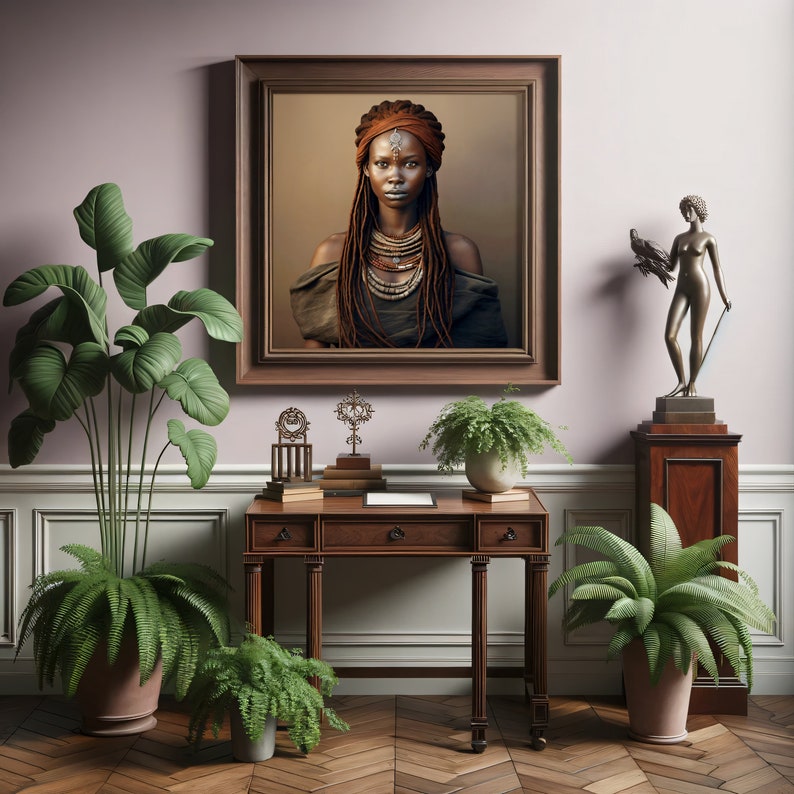 Namibian Woman Portrait - Etsy