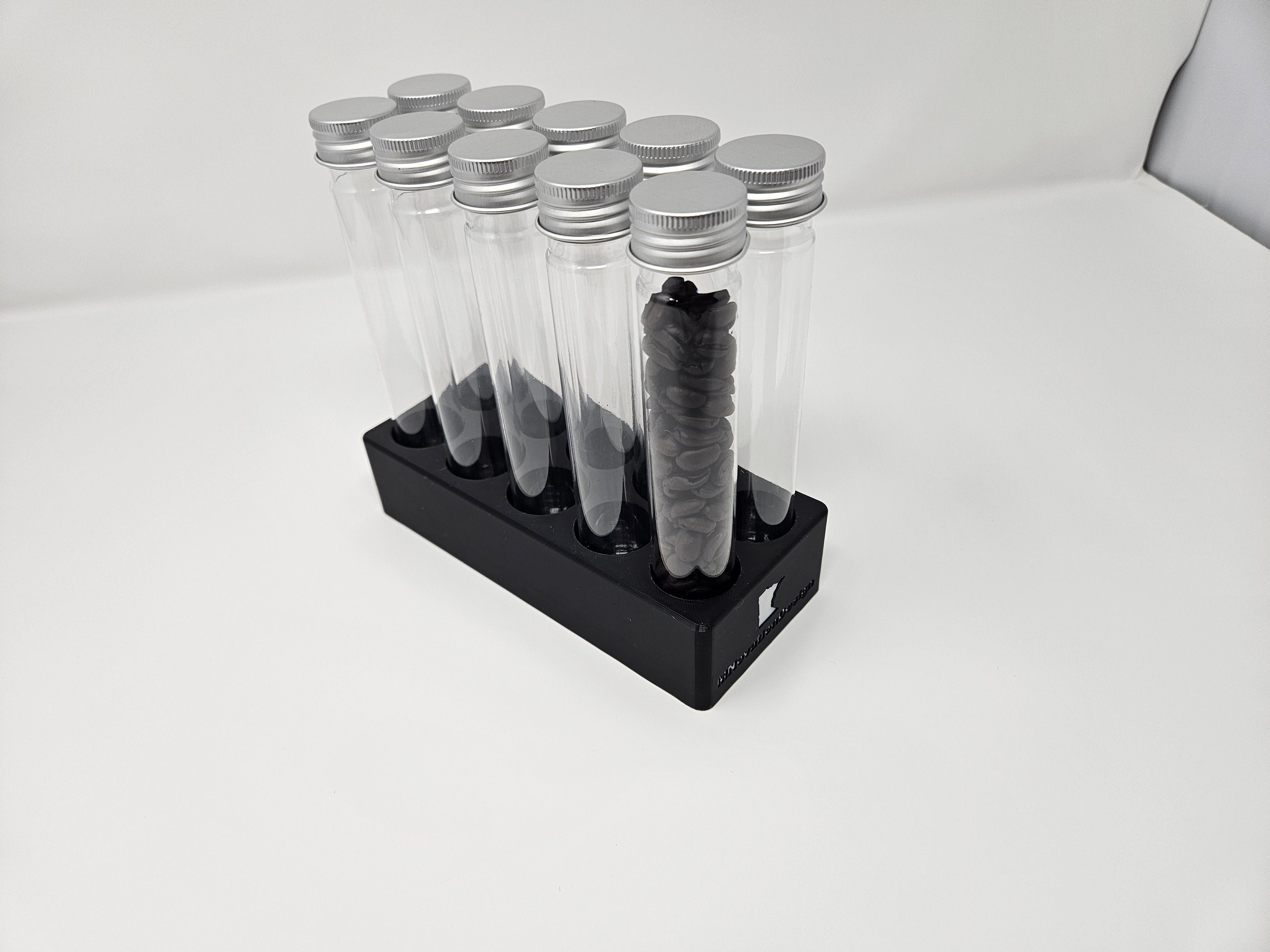 Single Dose Coffee Bean Cellar Storage Tubes 10 Pcs Dosing Coffee Vials ...