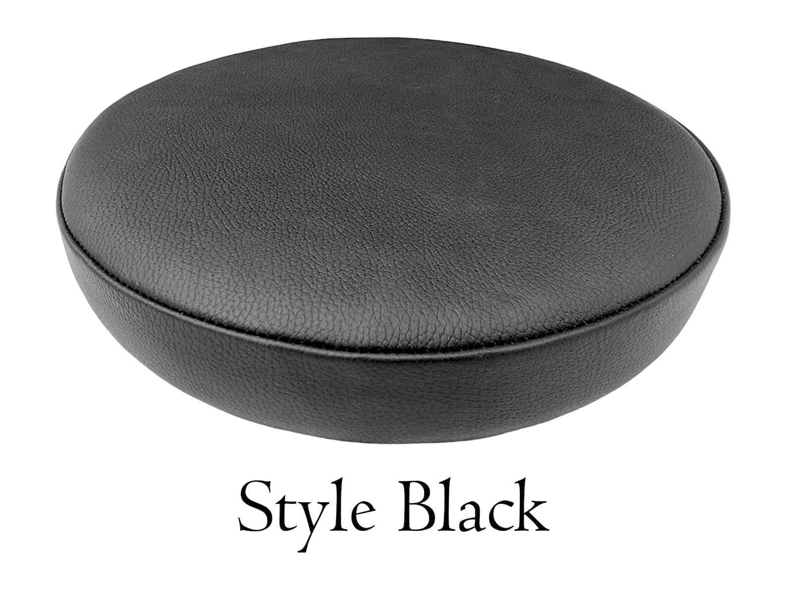 Handmade Genuine Leather Round Bar Stool / Counter Stool Replacement ...