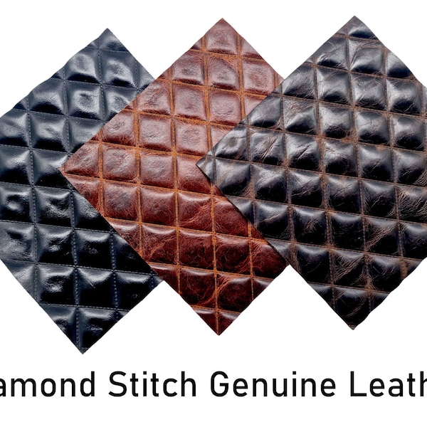 Diamond Leather - Etsy