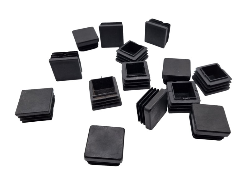 Push-in Bar Stool / Chair Feet / Caps 30mm Square Tube Inserts Push in ...