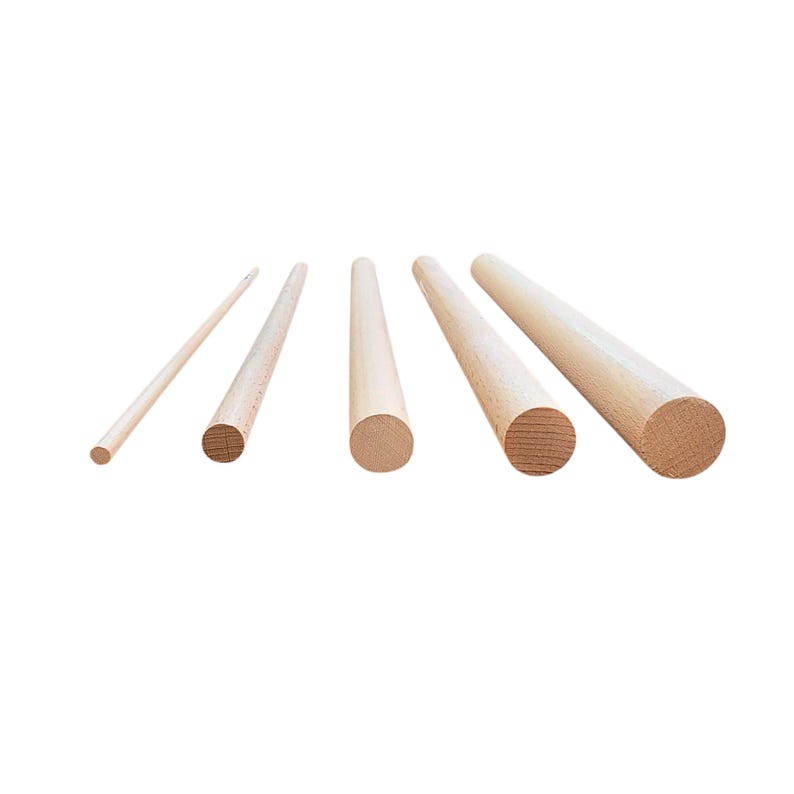 Hardwood Wooden Dowel | Various Sizes in Stock | Round Shape - Etsy