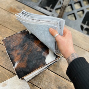 Genuine Cowhide Swatches - Sold as Seen - 50-piece Bulk Pack - Mixed ...