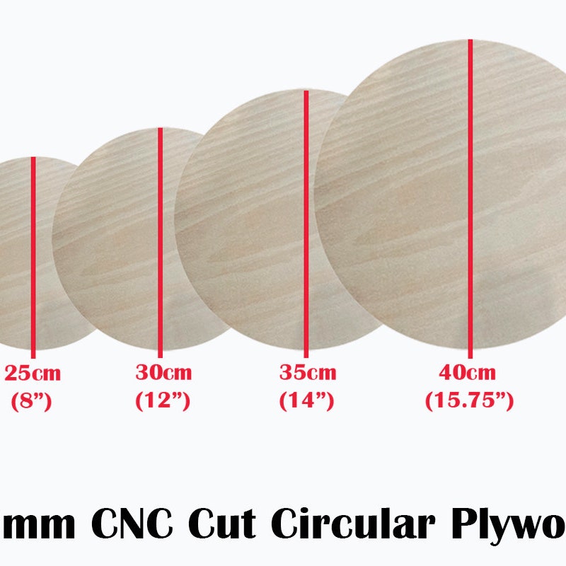 Round Wood Top for Stool - Etsy UK