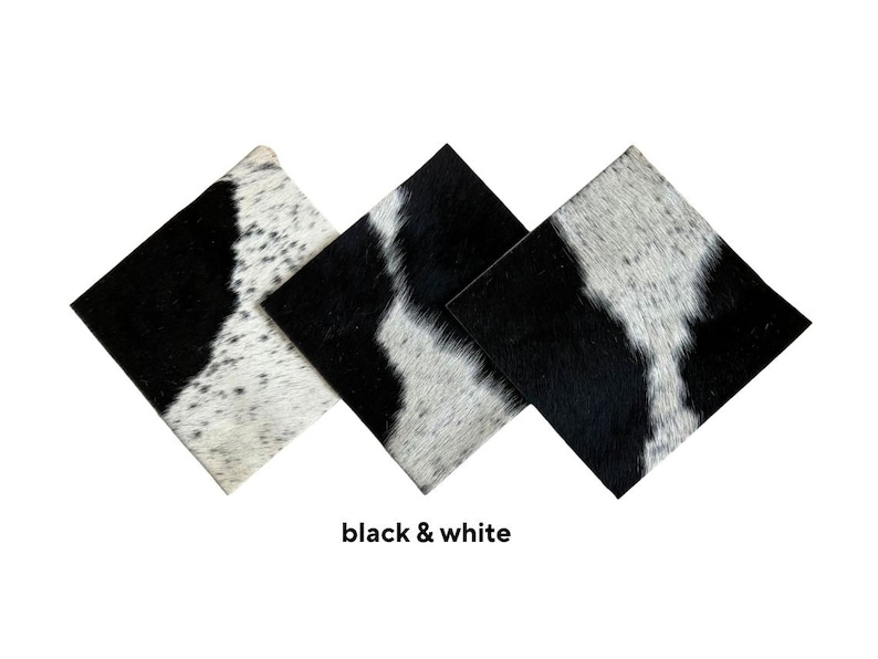 Genuine Cowhide Swatches - 3 X PIECES per Pack - 20 X 20cm (8" X 8") - Etsy