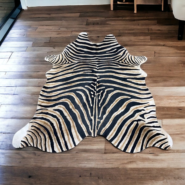 Zebra Skin Rug - Etsy UK