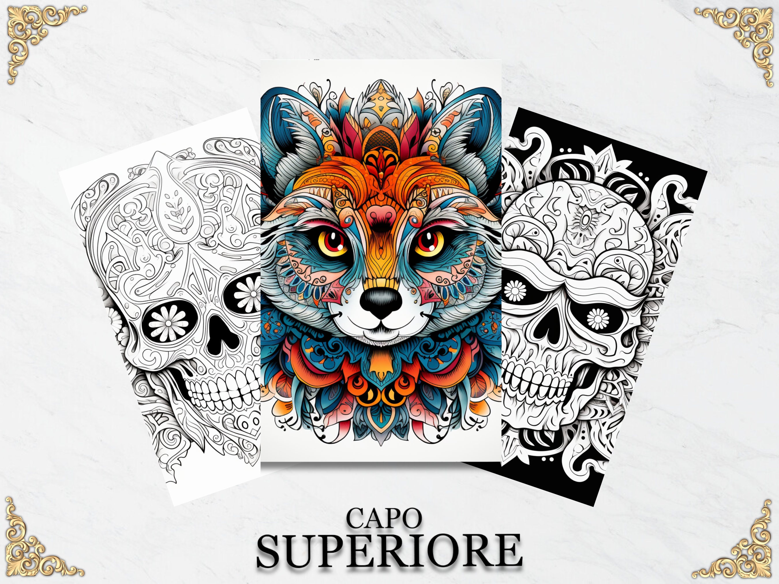 18 Mandala Coloring Page, Adults + Kids - Instant Download - Coloring ...