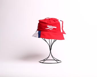 Arsenal 2024/25 Upcycled Classic Football Shirt Bucket Hat - Etsy