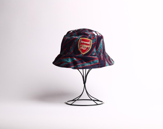 Arsenal 2021/22 Upcycled Classic Football Shirt Bucket Hat - Etsy