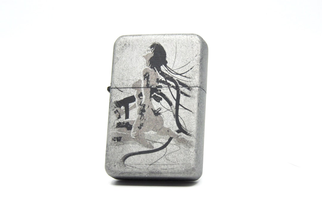 Flip Top Lighter in a Case With a Ghost in the Shell - Motoko Kusanagi ...