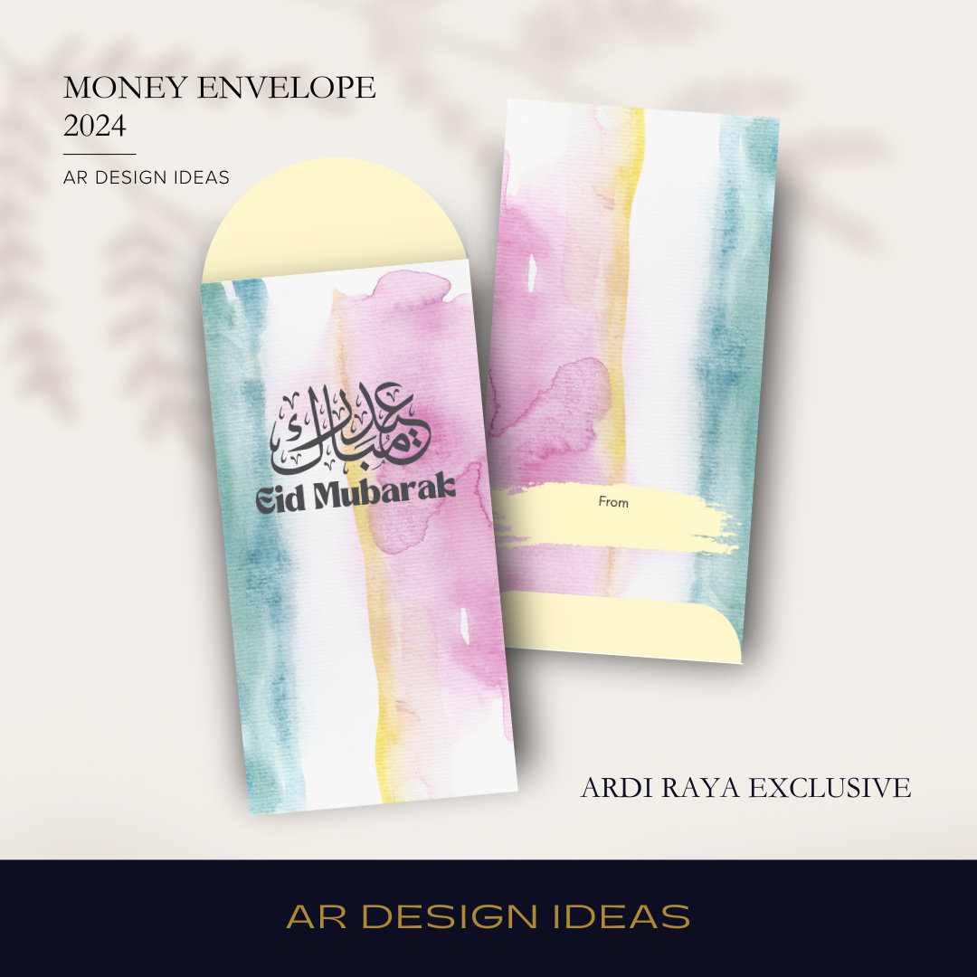 Editable Eid Money Envelope, Eid Envelope Template, Printable Money ...