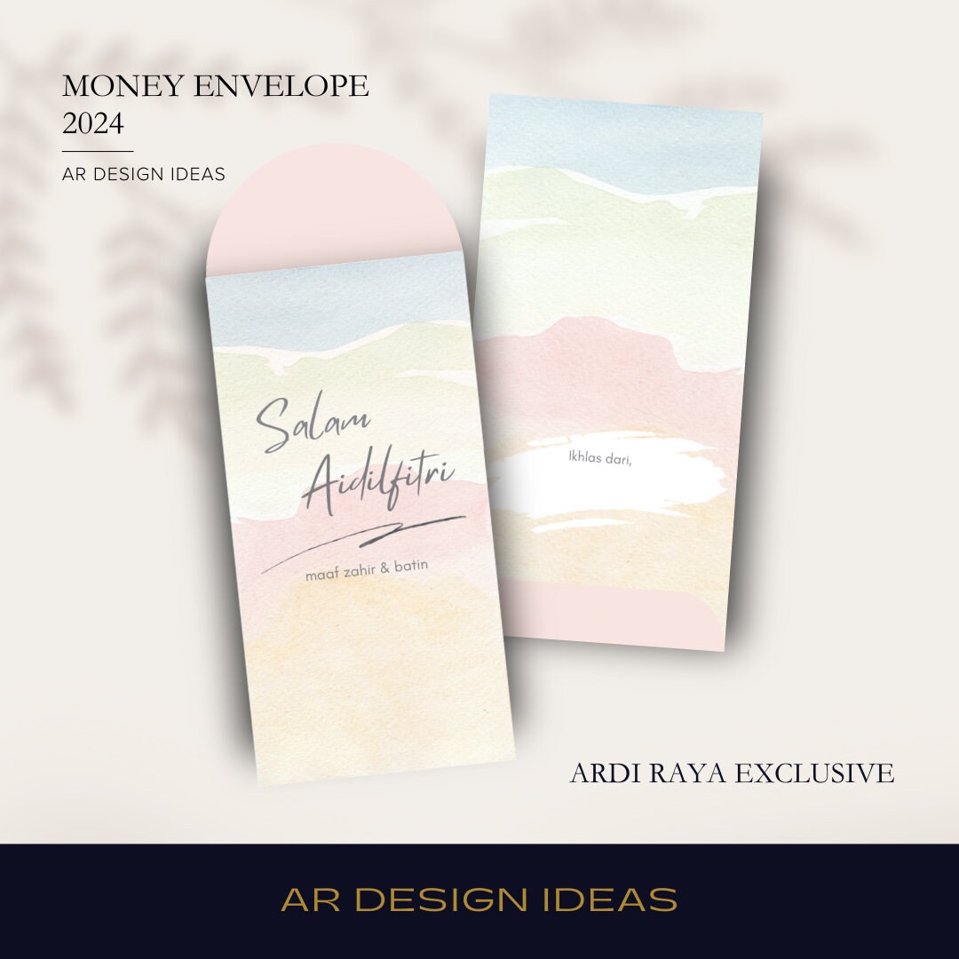 Editable Eid Money Envelope, Eid Envelope Template, Printable Money ...