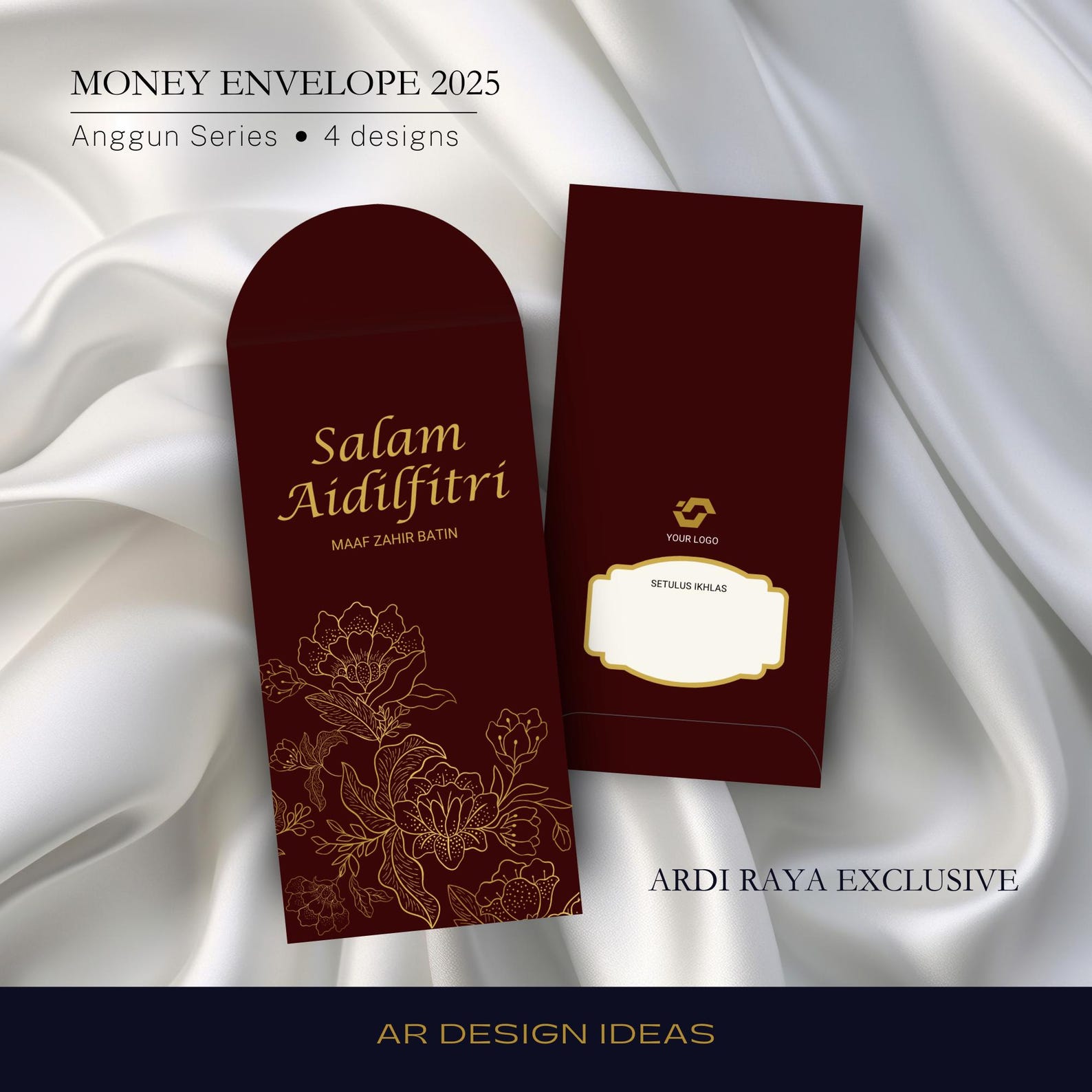 Editable Raya Envelope, Eid Envelope Template, Printable Money Envelope ...