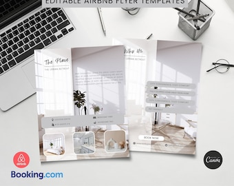 Airbnb Flyer Templates - Customizable Vacation Rental Marketing Flyers ...