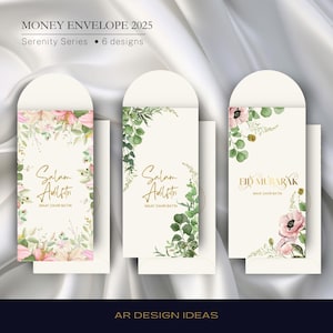 Customizable Eid Money Envelope, Hari Raya Envelope Template, Printable ...