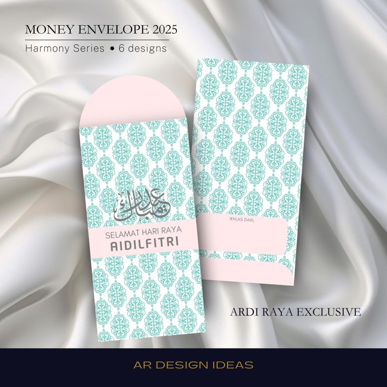 Editable Eid Money Envelope, Eid Envelope Template, Printable Money ...