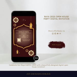 Raya 2025 Card Template - Etsy