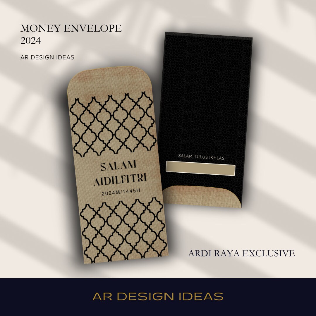 Editable Eid Gift Money Envelope, Eid Envelope, Printable Money ...