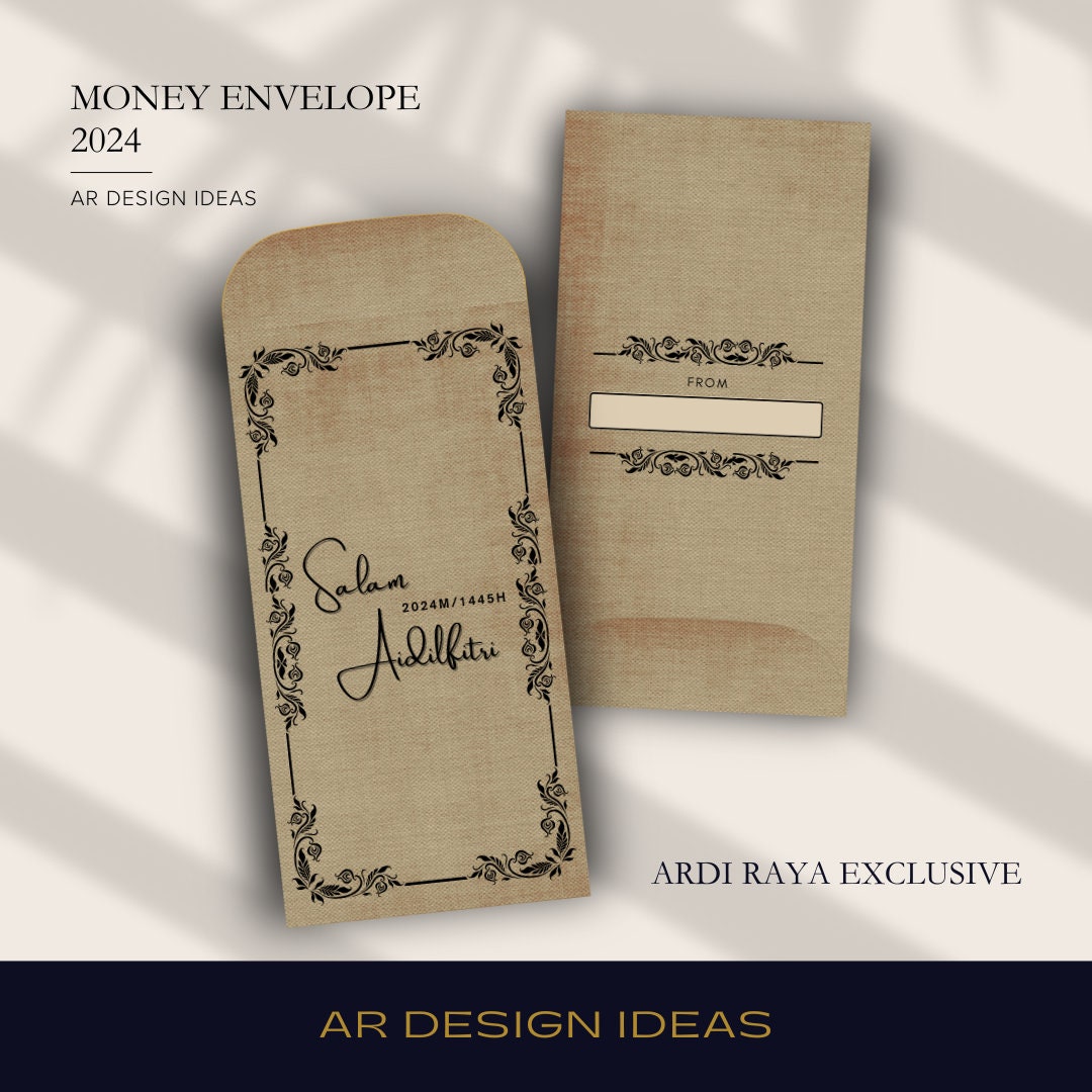 Editable Eid Gift Money Envelope, Eid Envelope, Printable Money ...