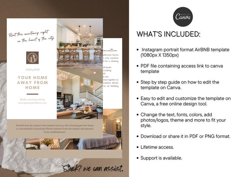 Airbnb Flyer Templates - Customizable Vacation Rental Marketing Flyers ...