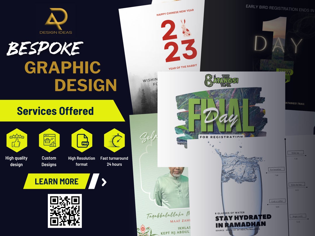 Personalized Graphic Design Service - Fast Turnaround, Custom Poster ...
