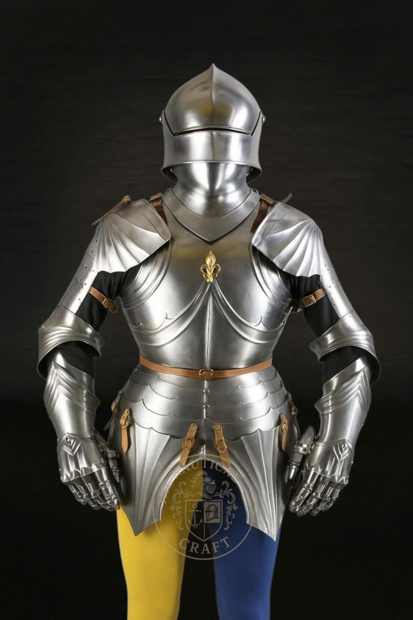 Handmade German Gothic Knight Armor: Full Medieval Steel Suit - Etsy