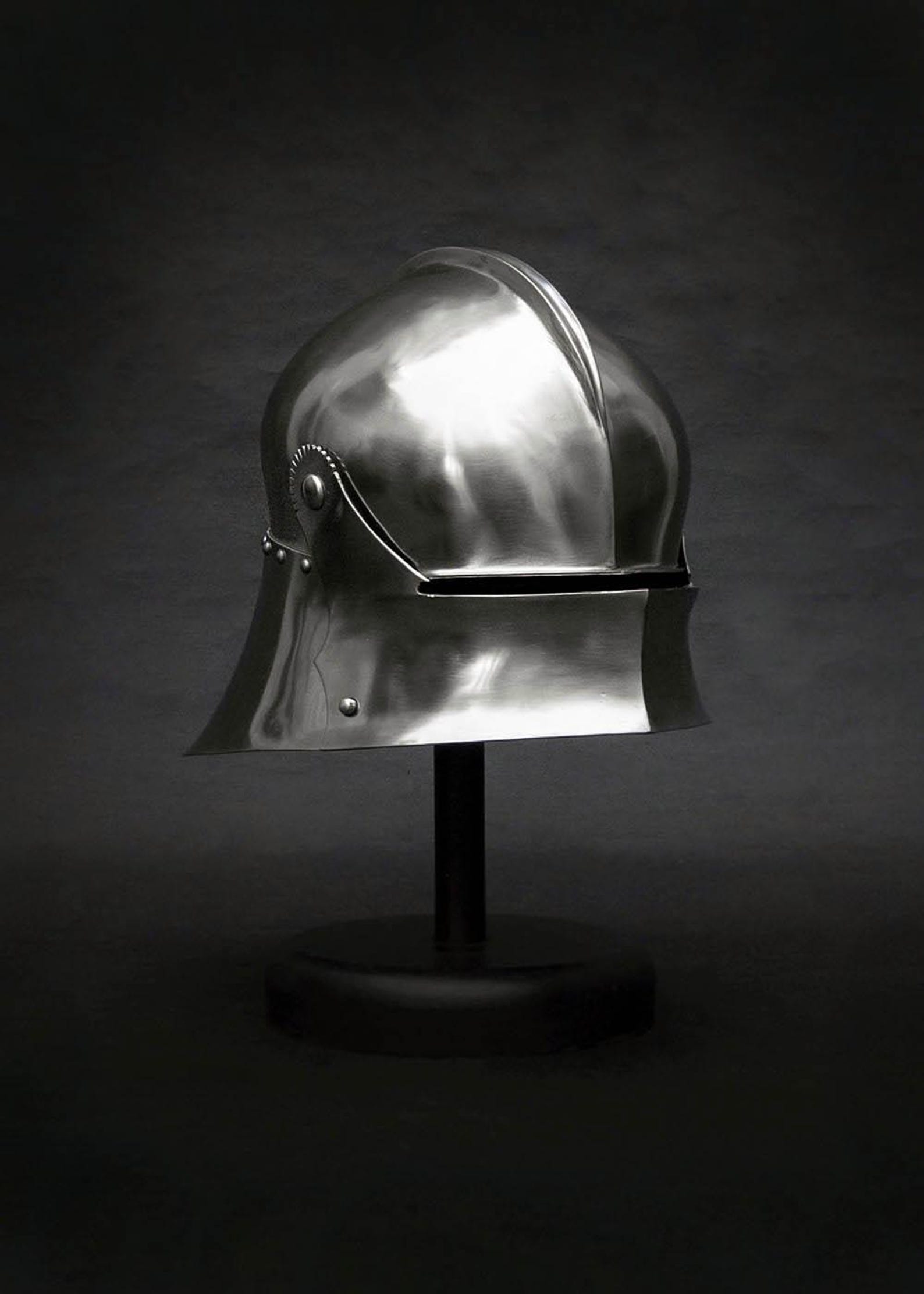 Handmade German Sallet Helmet: 15th Century Knight Armor, LARP SCA - Etsy