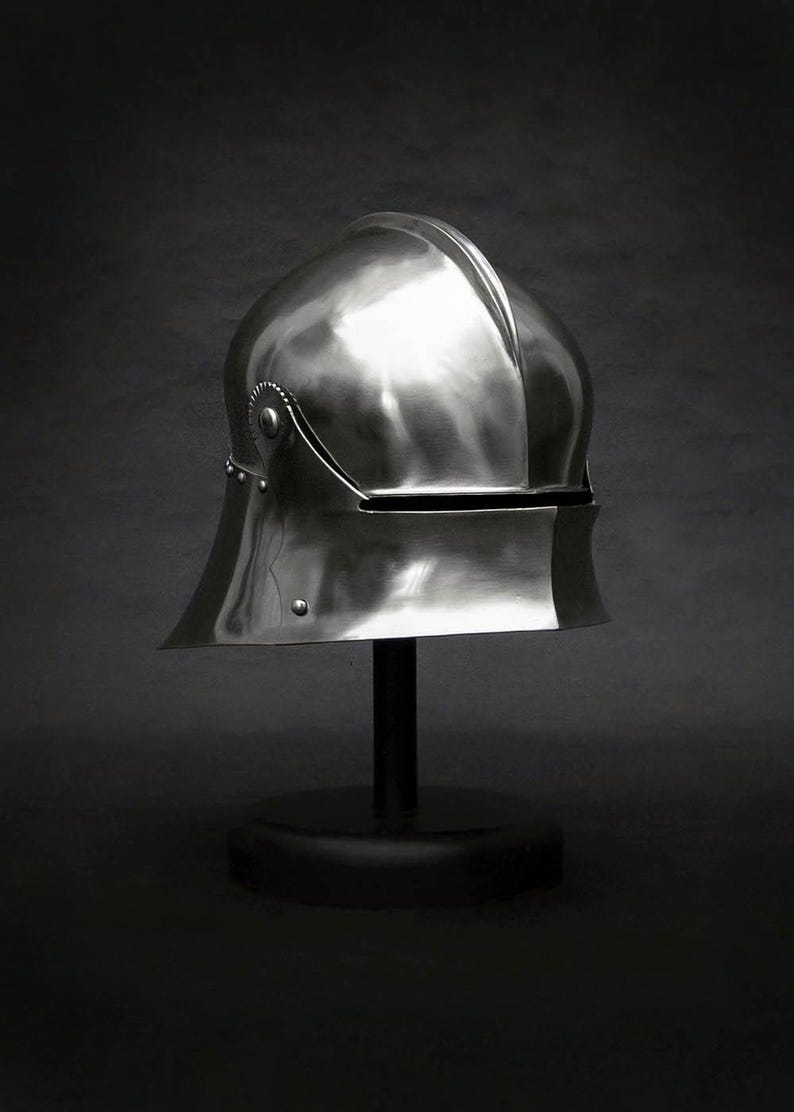 Sallet Helmet of Archduke Sigismund - German Medieval Armor - 15th ...