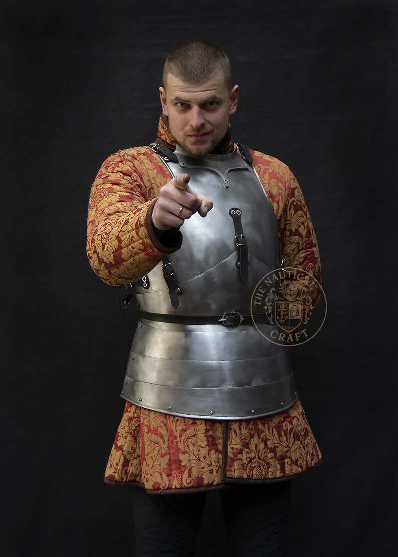 Handmade Steel Churburg Cuirass: Medieval Armor for LARP/SCA - Etsy
