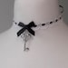 Secret Key Broderie Lace Choker - Etsy