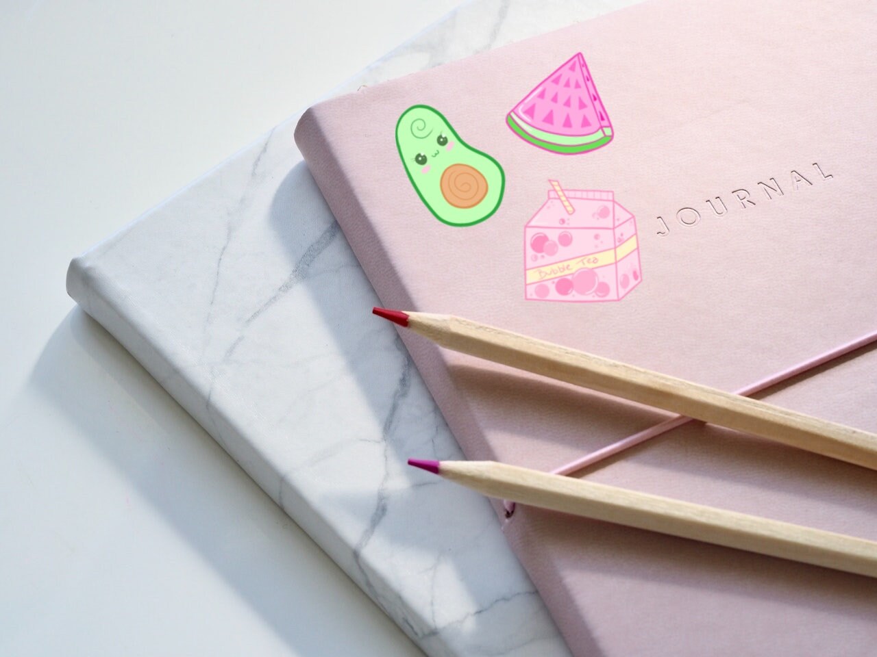 Cute Pastel Printable Stickers Kawaii Cute Stationary - Etsy