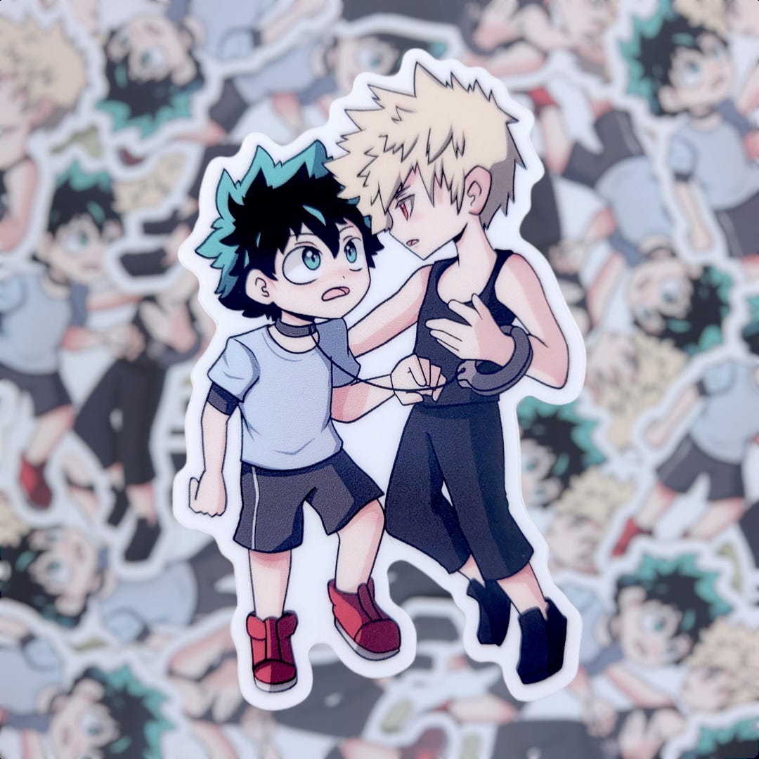 Bakudeku Vinyl Sticker - Etsy