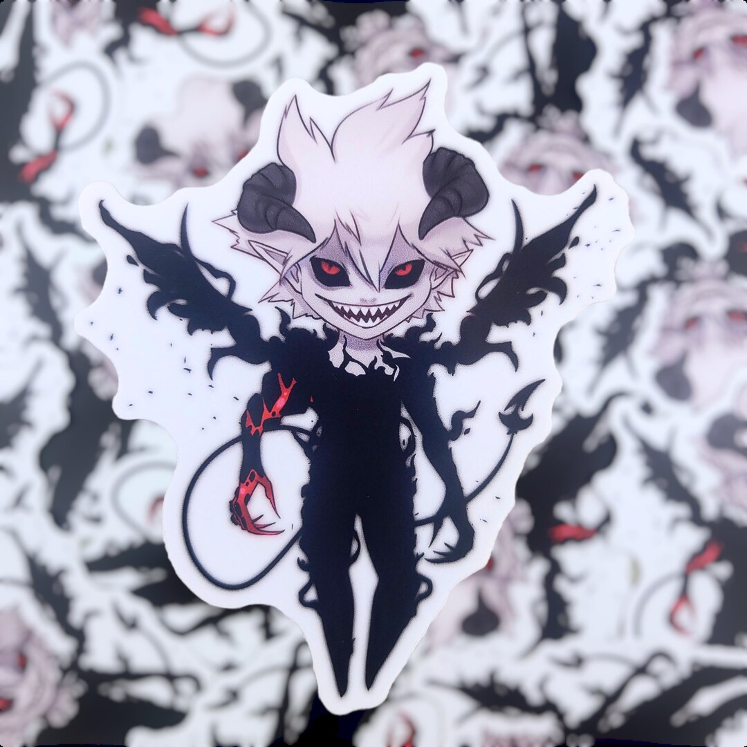 Anti Magic Devil Vinyl Sticker - Etsy