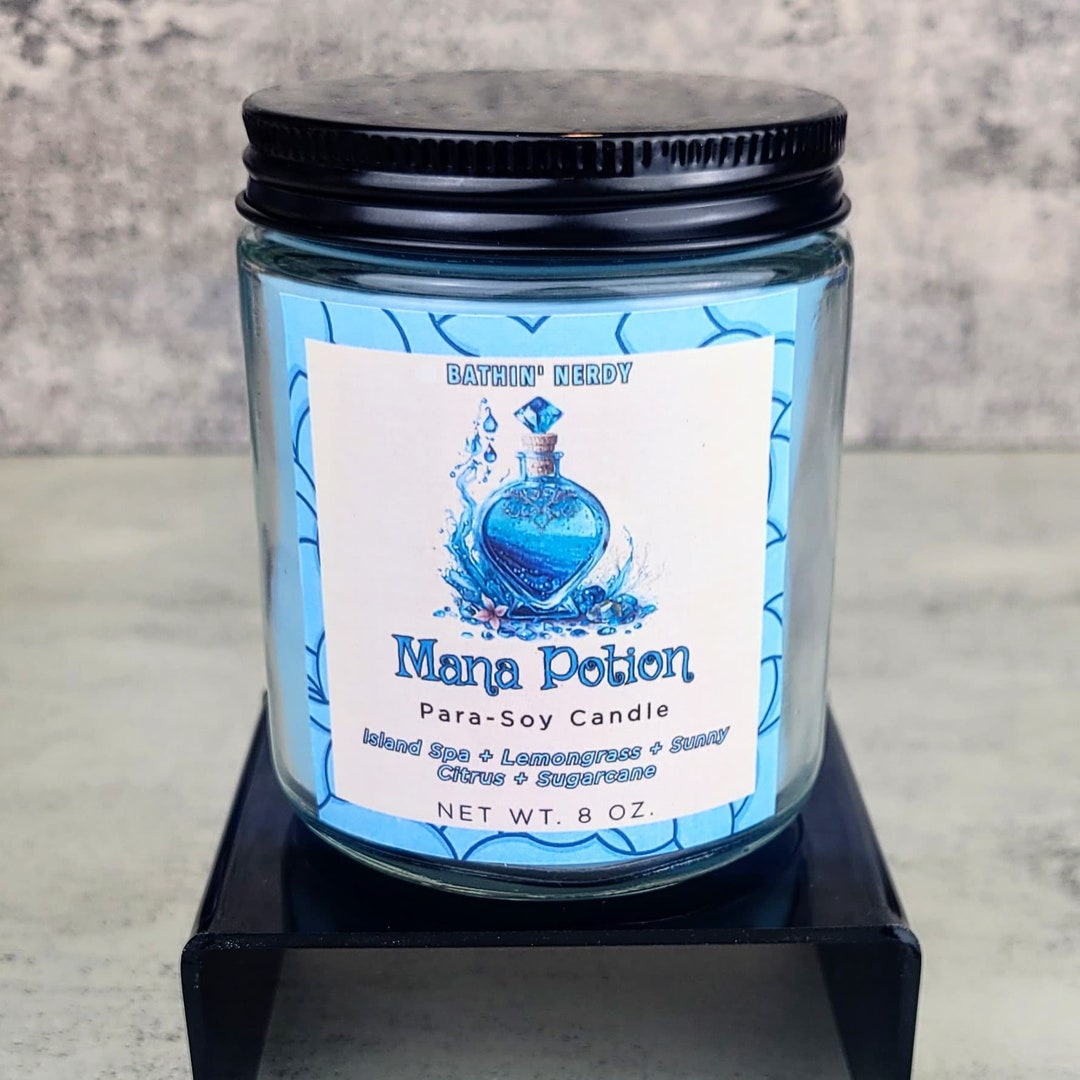Mana Potion Candle - Etsy