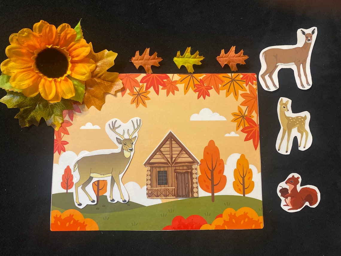 The Deer in the Wood Unit Study, My First Little House Books, Preschool ...