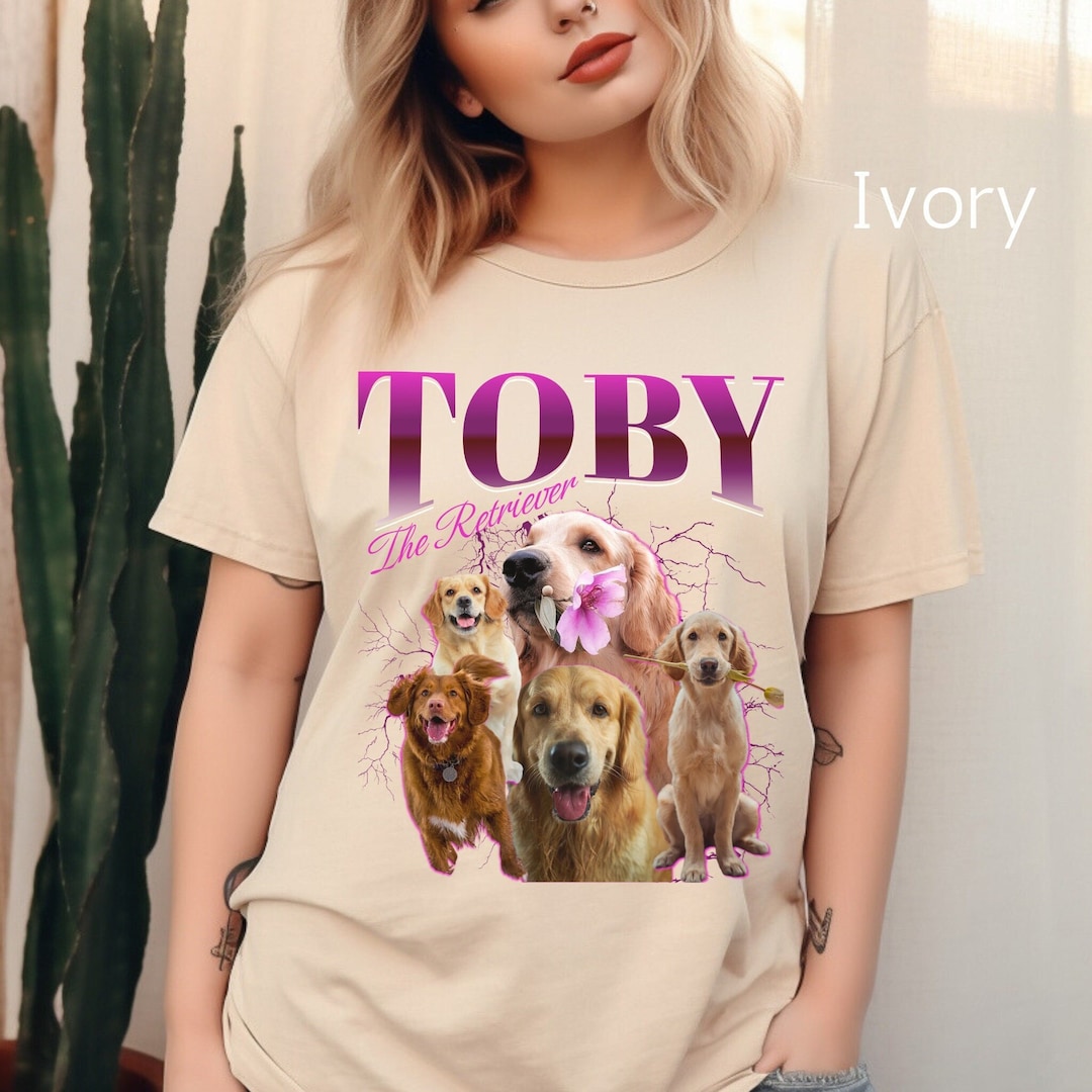 Vintage Custom Dog Shirt, Retro 90s Dog Bootleg T-shirt, Comfort Colors ...