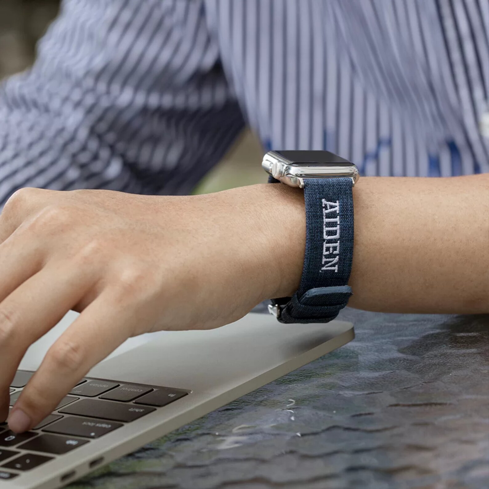 Custom Embroidered Watch Band, Iwatch Band, Apple Watch Band , Women ...