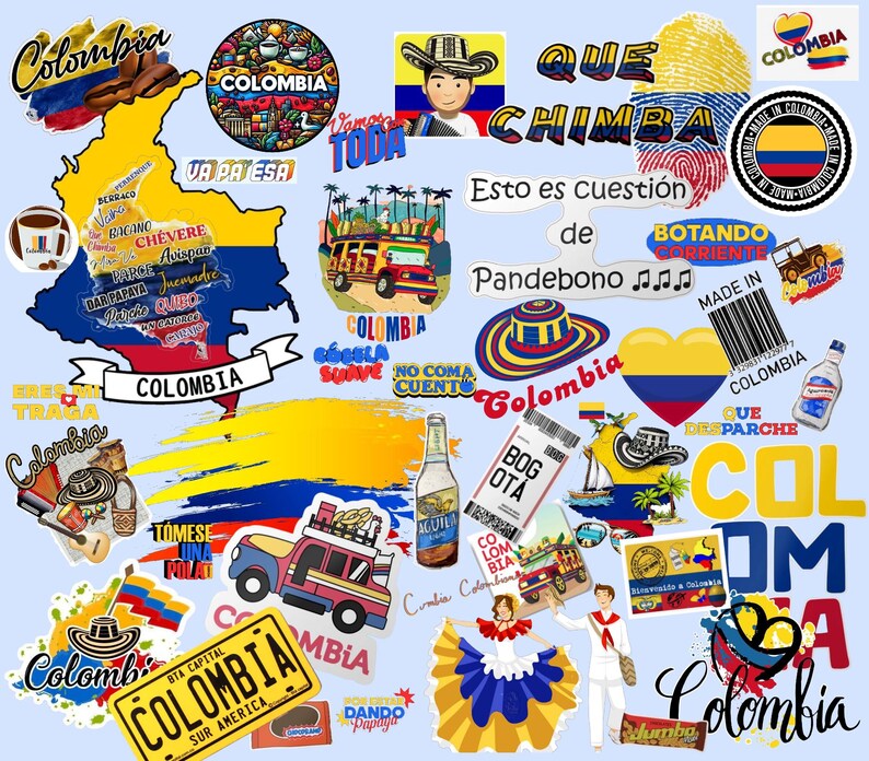 Colombian Label for Glasses and More... - Etsy