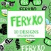 Feid - Ferxxo SVG, PNG and EPS Files, Cricut, Digital Download - Green ...