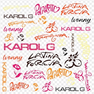 Tropicoqueta New Album Karol G / Papasito / PNG, SVG, ESP Files ...