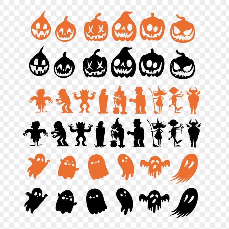 Halloween SVG Bundle Halloween SVG Fall Svg Autumn Svg - Etsy