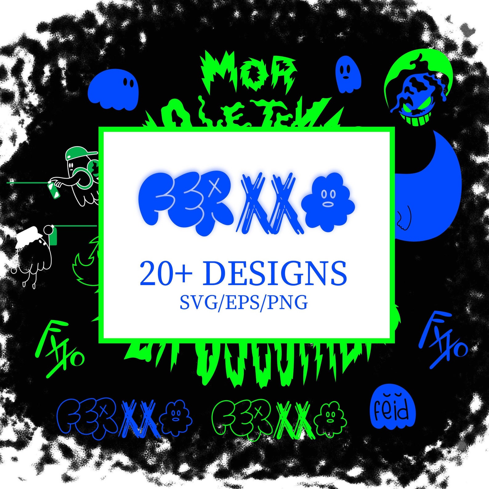 Feid, New Album, Ferxxo SVG, PNG and EPS Files, Cricut, Digital ...