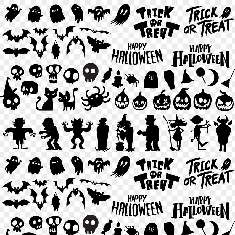 Halloween SVG Bundle Halloween SVG Fall Svg Autumn Svg - Etsy