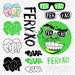 Feid - Ferxxo SVG, PNG and EPS Files, Cricut, Digital Download - Green ...