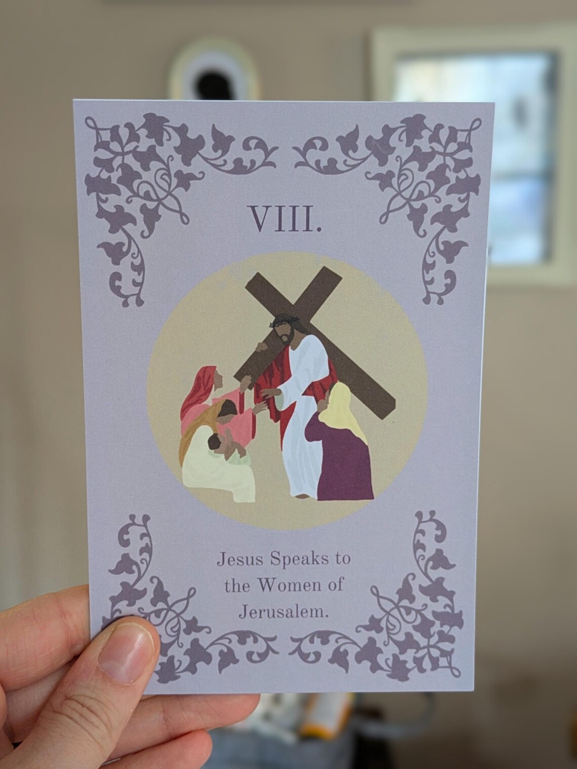 Stations of the Cross: Catholic Lenten Prayer Cards - Etsy