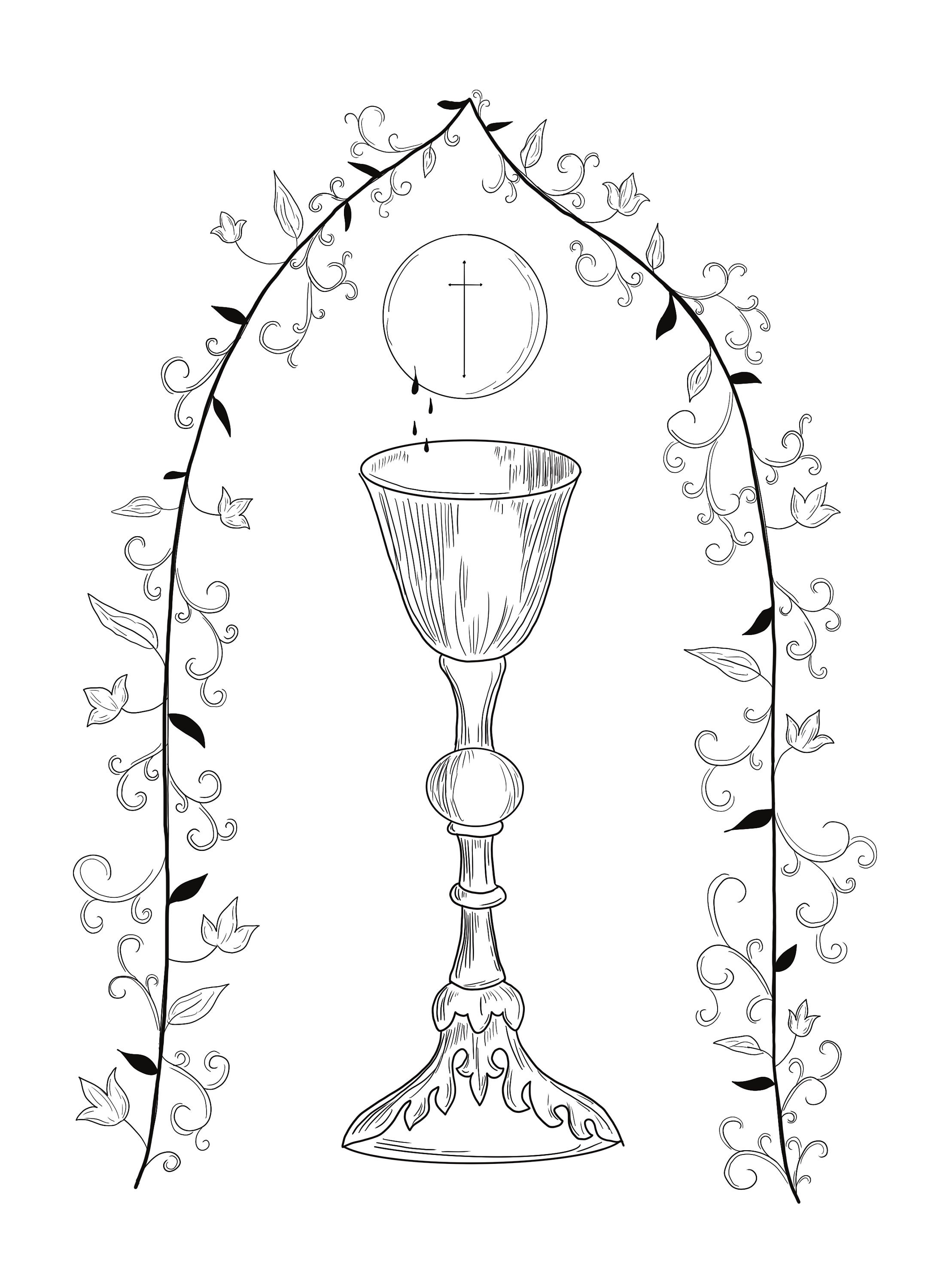 Eucharist/first Communion Card - Etsy