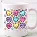 Spanish Valentine Conversation Hearts Svg, Feliz San Valentín, Amor PNG ...
